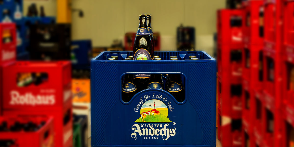 Andechser Export Dunkel – Cambeis-Gartenschmuck,Birkweiler